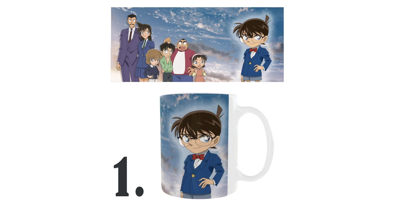 Conan, a detektív bögrék - Anime - Cuki animés ajándékok | Odango