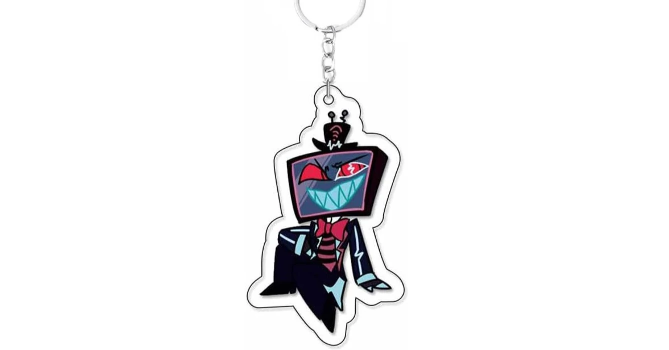 Vox chibi kulcstartó - Hazbin Hotel - Cuki animés ajándékok | Odango