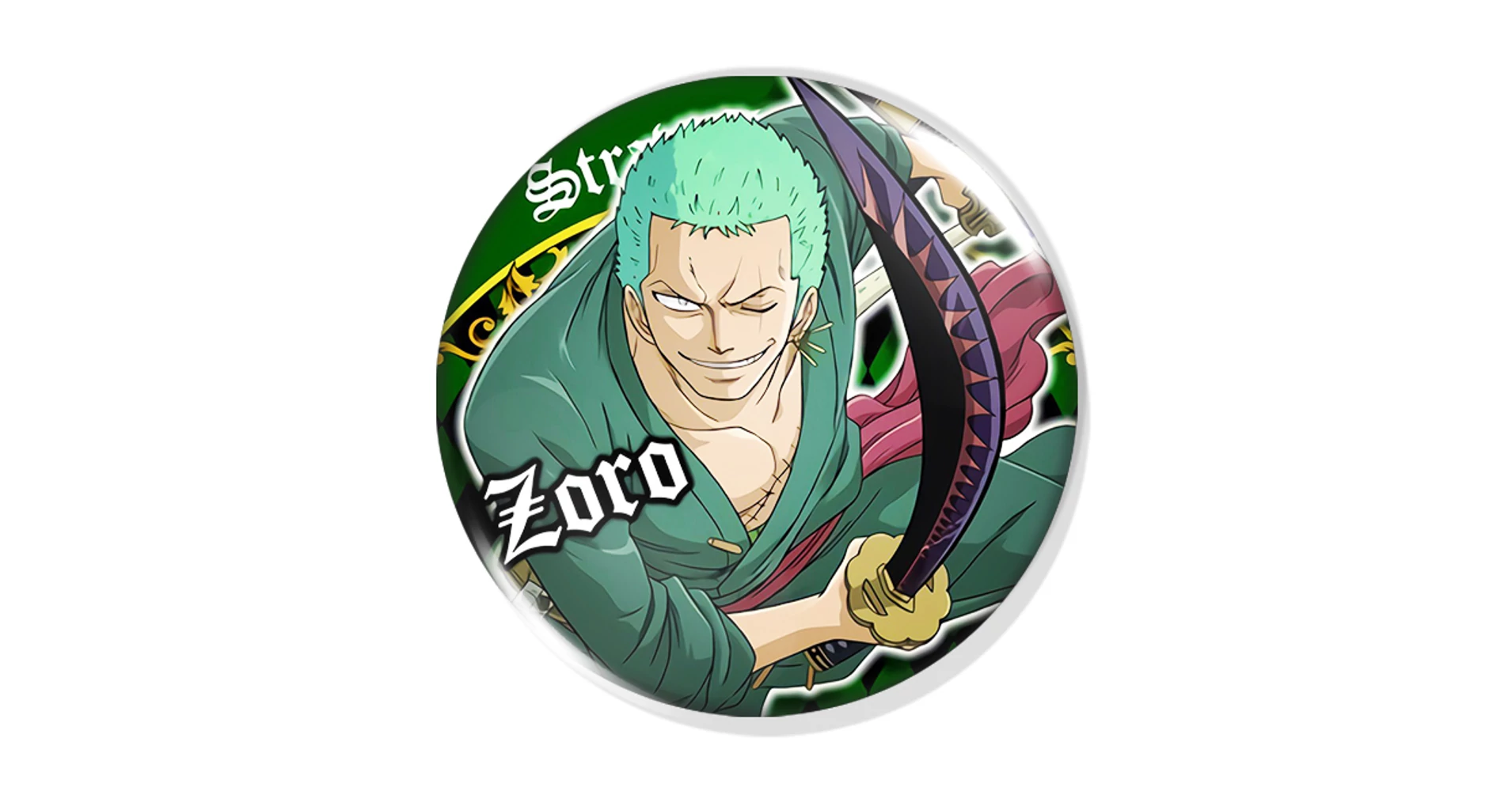 Zoro kitűző 1 - One Piece - Odango
