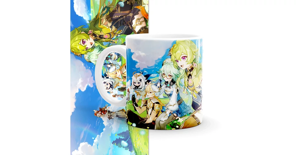 Genshin Impact bögre 2 - Anime - Odango