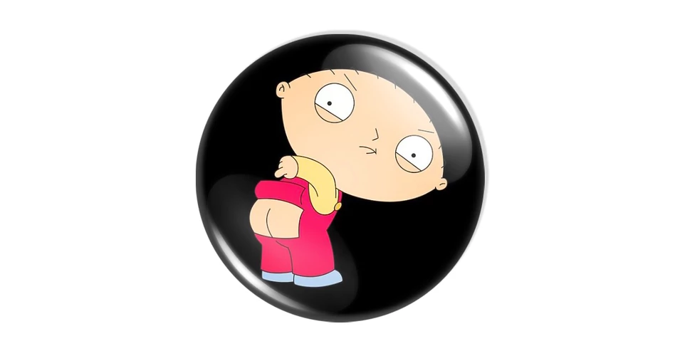 Stewie feneke kitűző - Family Guy - Odango