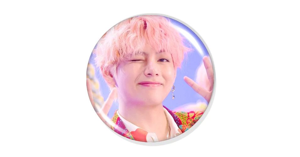 KPOP BTS kitűző 8 - KPop & JPop Zene - Odango